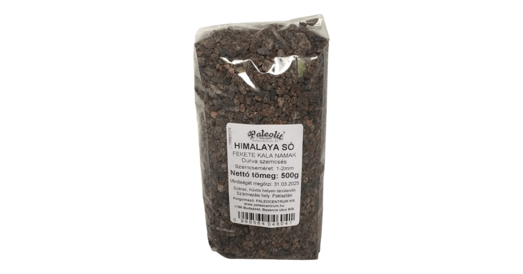 Himalaya só durva fekekte (1-2mm) Kala Namak - 500 g - Paleolit - 600 Ft