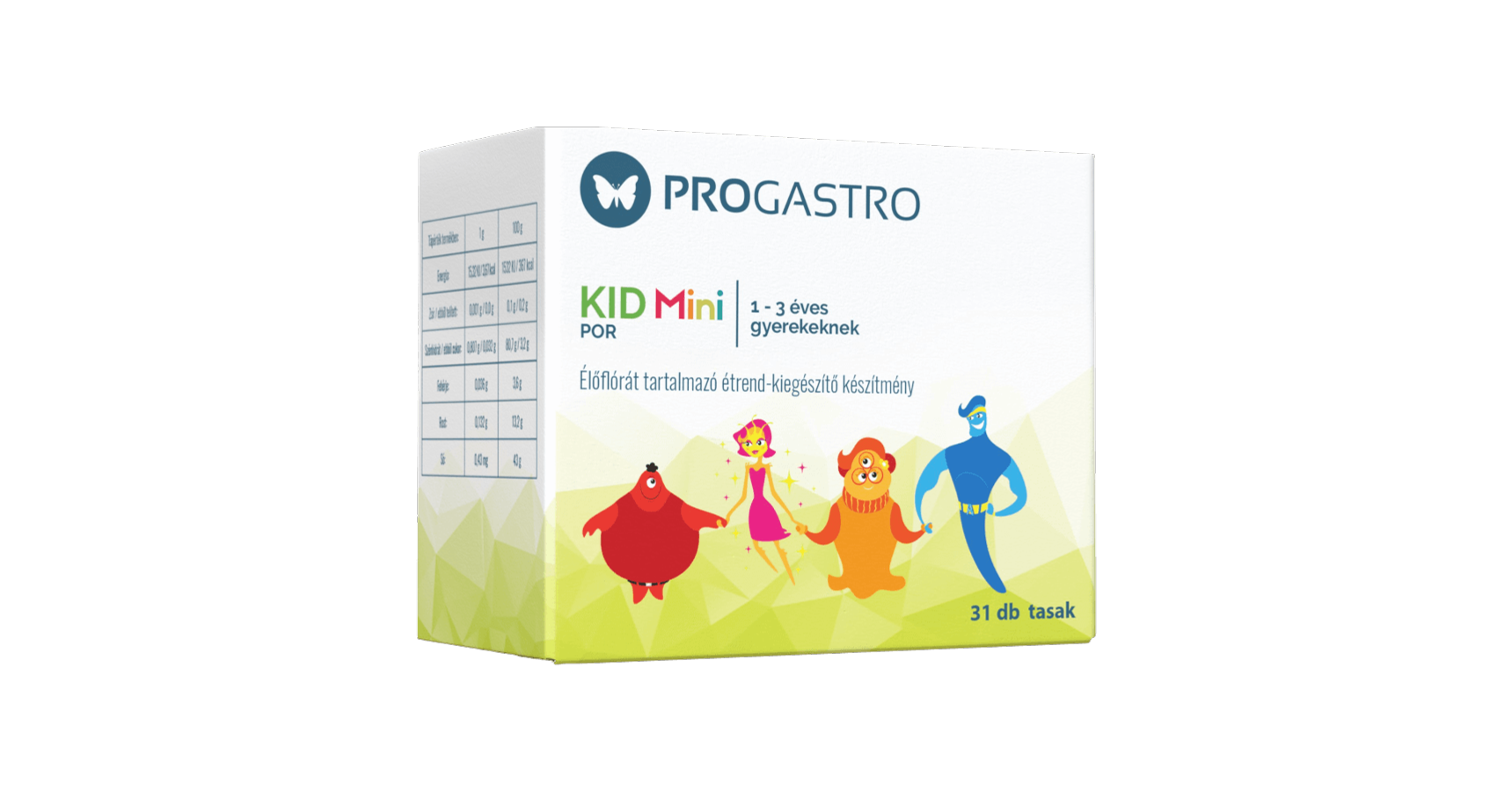 ProGastro KID Mini - Élőflórát tartalmazó étrend-kiegészítő készítmény ...